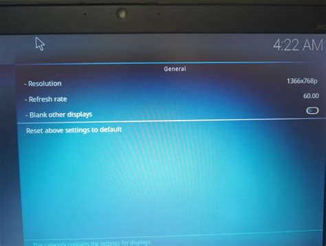 No Option For Another Display General Support LibreELEC Forum