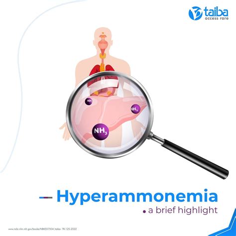 Taiba Rare On Linkedin Hyperammonemia Ammonia Blood Cns Liver