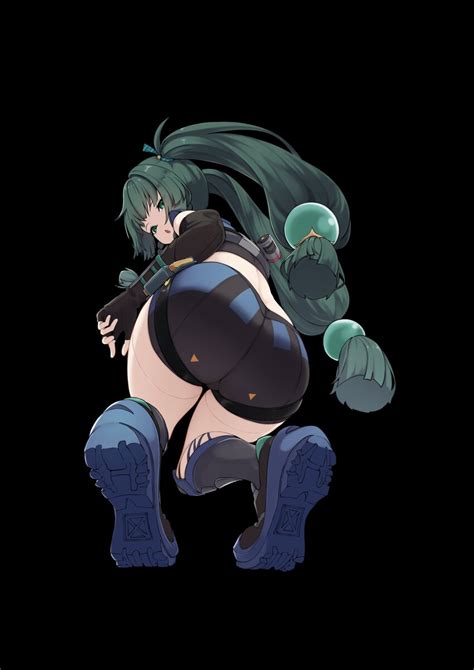 rule 34 1girls android ass focus bike shorts black gloves booty