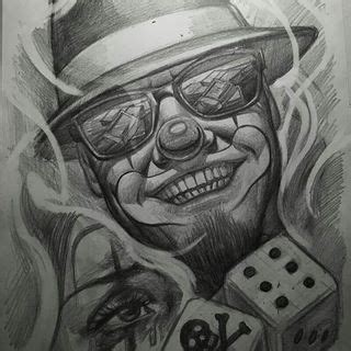 Payaso By Luckyktattoo Mexicanstyleart Art Arte Drawing Payaso