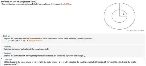 Solved 9 Of ﻿assignment Valuea016m ﻿and B0235mpart
