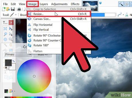 Paint Net で画像のサイズを変更する方法