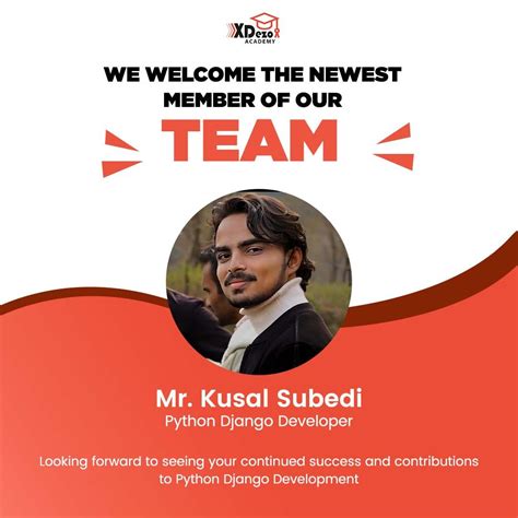 Xdezo Academy On Linkedin Congratulations Pythondjango Xdezoacademy Techinstructor