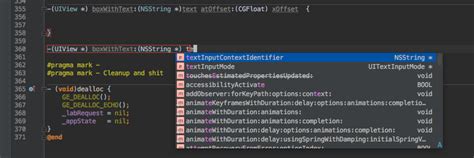 Appcode Autocomplete Gets In The Way On Method Signature Stack Overflow