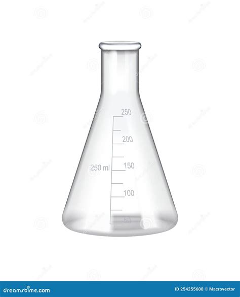 Beaker Realistic Illustration Stock Vector Illustration Of Medicine