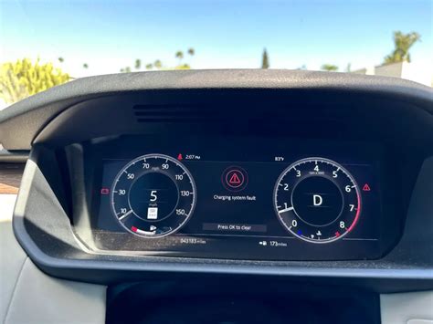 Range Rover Charging System Fault