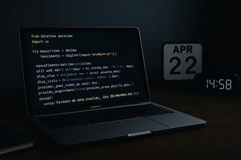 Como Trabalhar com Datas em Python Idade Diferença e Formatação