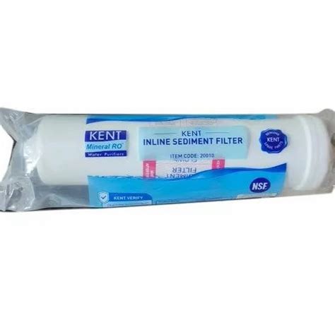 Polypropylene Kent Inline Sediment Filter 8 At Rs 510 Piece In New
