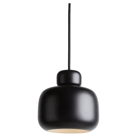 Black Stone Pendant Lamp By Philip Bro For Sale At 1stdibs