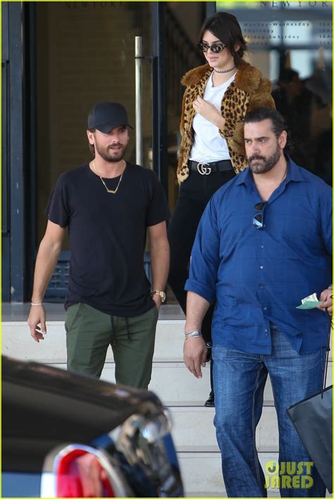 Kendall Jenner And Scott Disick Go Shopping With Extra Security Photo