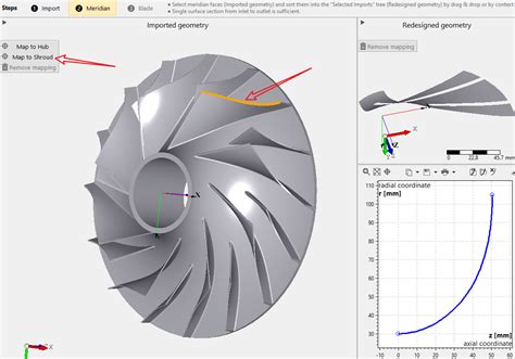 Cfturbo2022逆向设计离心式叶轮（带副叶片）教程 泵小丫