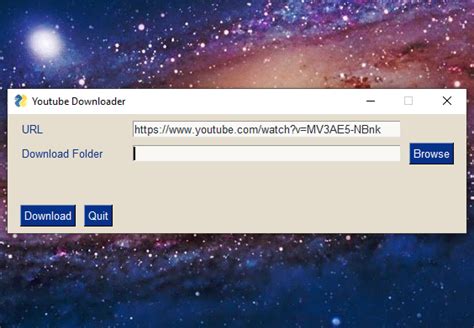 Github Xavierthecreatorytdownloader Simple Youtube Video Downloader Made Using Pysimplegui