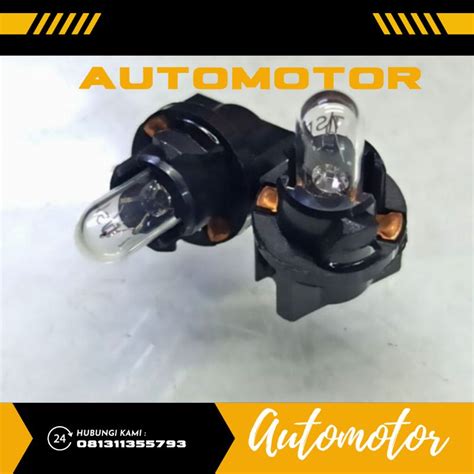 Jual Bohlam Fitting Speedometer Dashboard T5 12v 1 2w Toshiba Original Shopee Indonesia