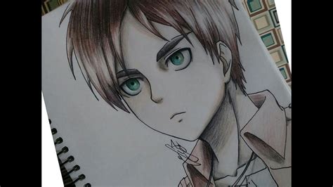 Рисунки для срисовки аниме атака титанов