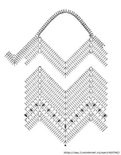 ЛЕТНЯЯ СУМКА УЗОРОМ ЗИГЗАГ КРЮЧОК Обсуждение на Liveinternet Российский С… Идеи для