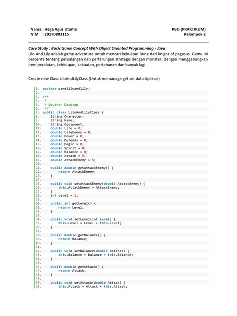 Contoh Koding Aplikasi Lilo And Lily Pdf