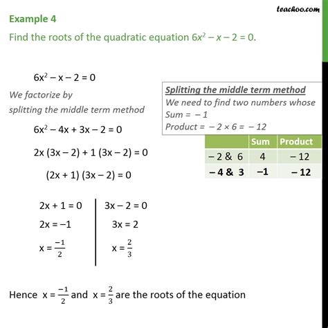 Solve The Quadratic Equation By Method Of Square Roots X 2 1 0