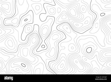 Background Of Contour Topographic Map Abstract Topography And