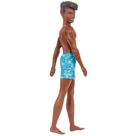 Barbie Ken Beach Doll With Tropical Shorts