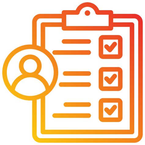 Objective Generic Gradient Outline Icon