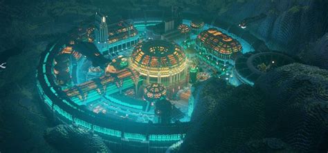 Futuristic City In Minecraft