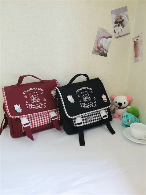 [뱃지증정 머리끈증정] 귀여운 미니 미백 데일리 미니백팩 10대 미니백 겸 크로스백 학생가방 에이블리