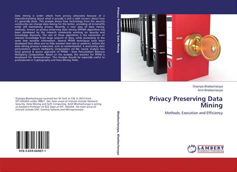 Privacy Preserving Data Mining 978 3 659 66907 1 3659669075