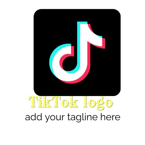 Tiktok Logo Template Postermywall