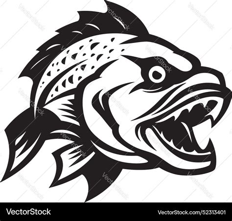 Island Impressions Tropical Fish Logo Coral Vector Image