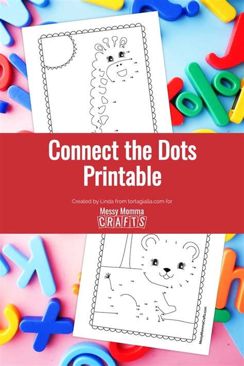 Connect The Dots Printable Messy Momma Crafts