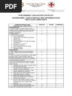 Apha Injection Technique Assessment Form Pdf Injection Medicine Medical Specialties