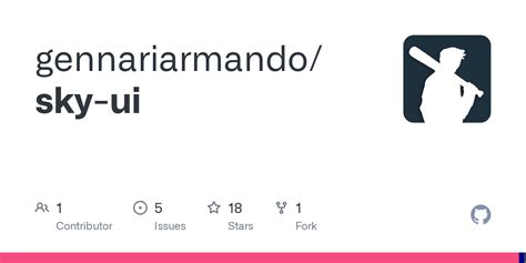 Issues Gennariarmando Sky Ui GitHub