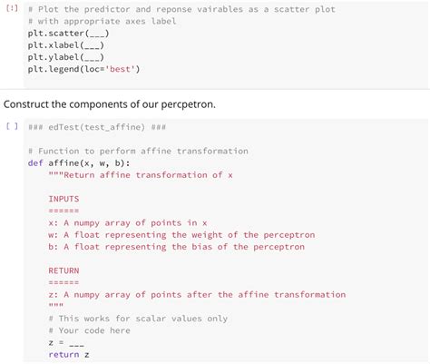 Exercise Build A Single Neuron By Hand The Goal Of Chegg