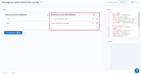 Configure Item Flow Nova Module Help