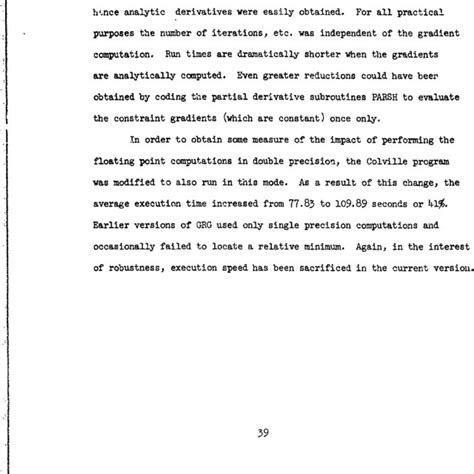 Analytic Versus Finite Difference Derivatives Download Table