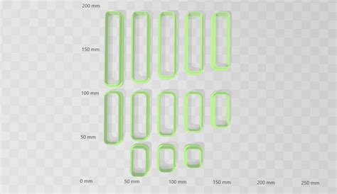3d File 15cm Wide Rounded Rectangle Clay Cutter Stl Digital File Download 13 Sizes And 2 3d File 15cm Wide Rounded Rectangle Clay Cutter Stl Digital File Download 13 Sizes And 2