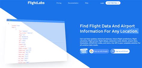 Flight Data Api High Quality Flight Data Monitoring Flightlabs