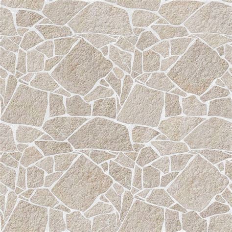 Limestone Crazy Paving Seamless Texture