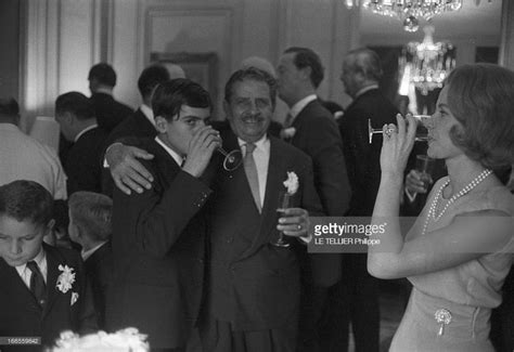 Evgenia Gl Alex Onassis With Grandfather Livanos And His Mother Tina