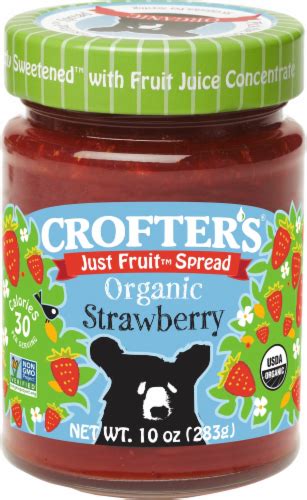 Crofters Organic® Strawberry Just Fruit Spread 10 Oz Frys Food Stores