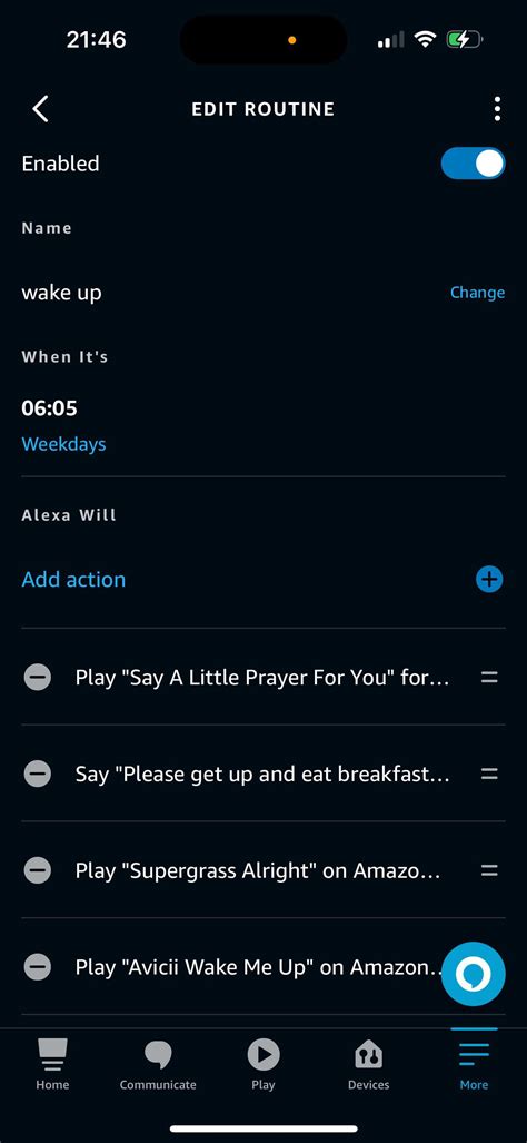 Help With Routines R Alexa