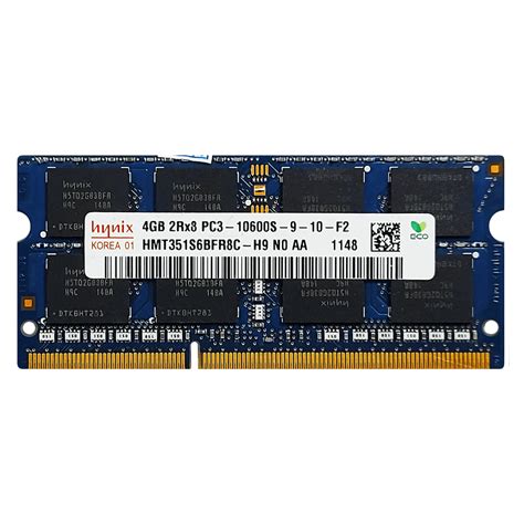 خريد و قيمت رم لپ تاپ هاینیکس 4 گیگ Ddr3 1333 Mhz Cl9 کاستوم رایان