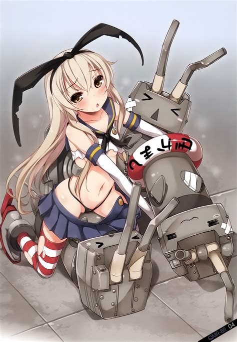 艦隊これくしょん 艦これ 連装砲ちゃん 島風 壁紙 tsundora