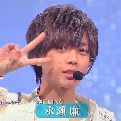 永瀬廉くんさんはinstagramを利用しています「ㅤ 永瀬廉のギャルピースがかっこよすぎる これはもう事件 ㅤ