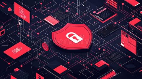 Exploring The Significance Of A Red Shield In The World Of Cybersecurity Devices And Data