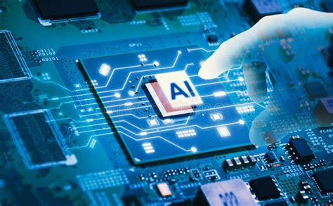 Artificial Intelligence Ai And Machine Learning Concept A Futuristic