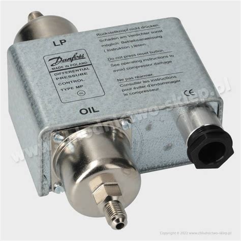 Presostat Różnicowy Danfoss Mp54 0 9 Bar 060b016766