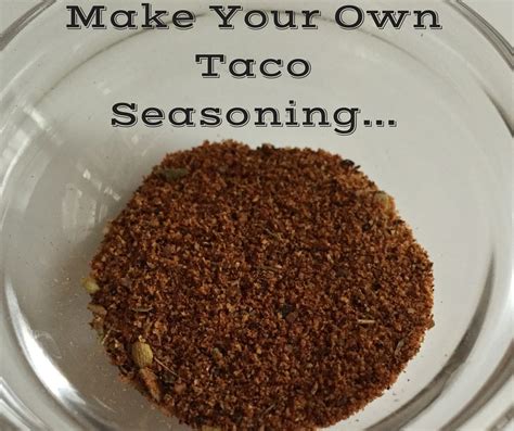 Taco Seasoning Recipe Jenny Irvine