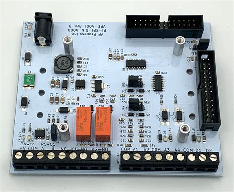 Pi Spi Din 4000 Inputoutput Io Module Interface Widgetlords Electronics