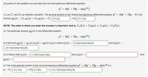 Solved 25 Points In This Problem You Will Solve The